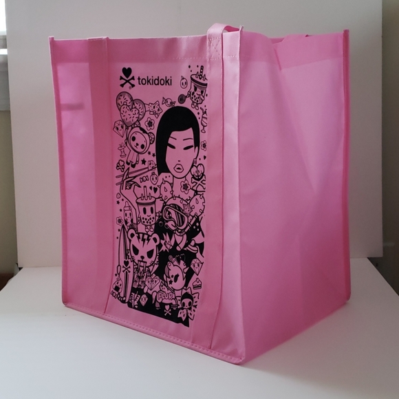 tokidoki | Bags | Tokidoki Pink Reusable Tote | Poshmark
